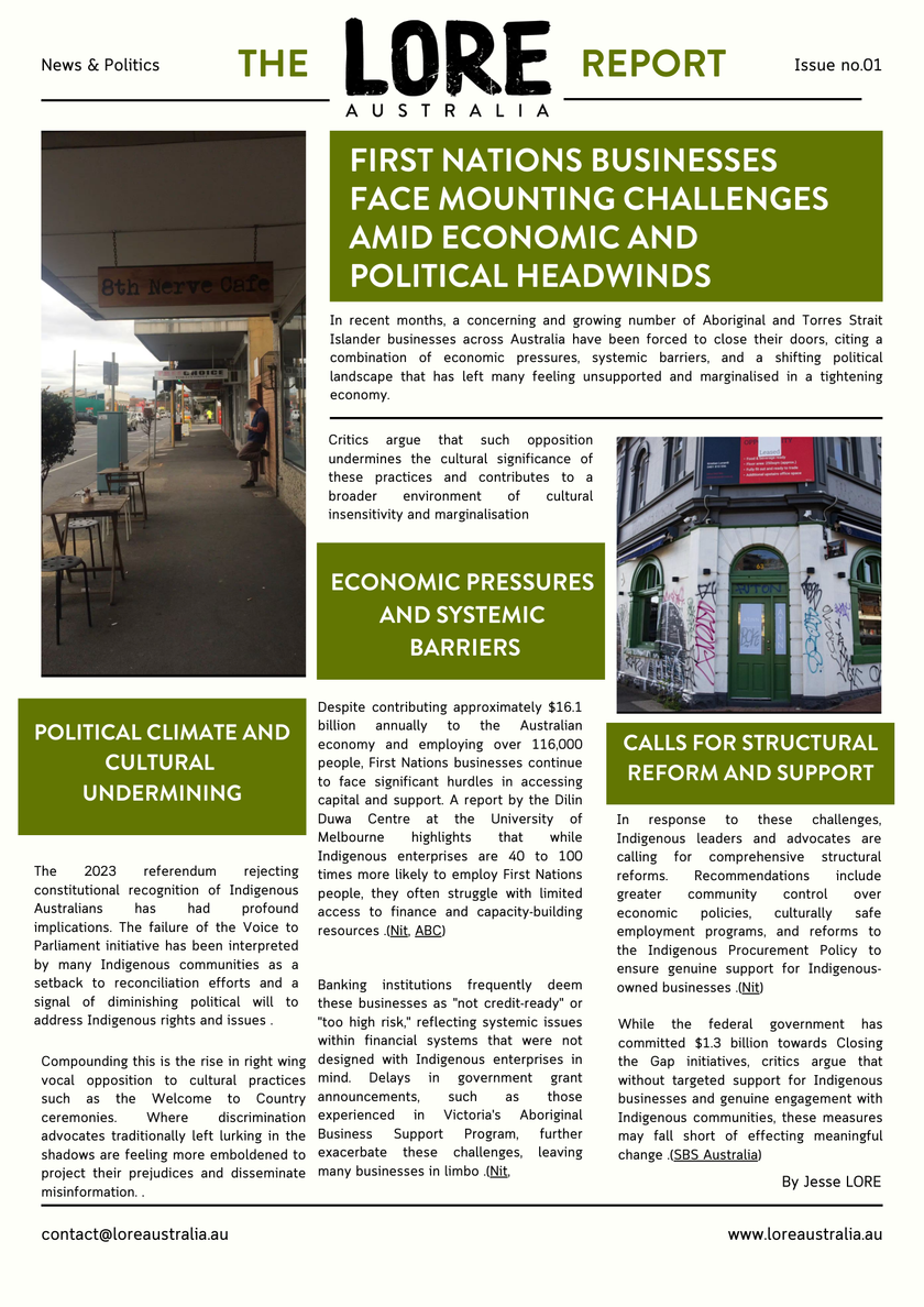 First Nations Businesses Face Mounting Challenges Amid Economic and Po ...